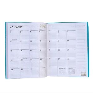 Office | 223 Monthly Planner 10x75 Calendar Agenda Organizer Pocket ...